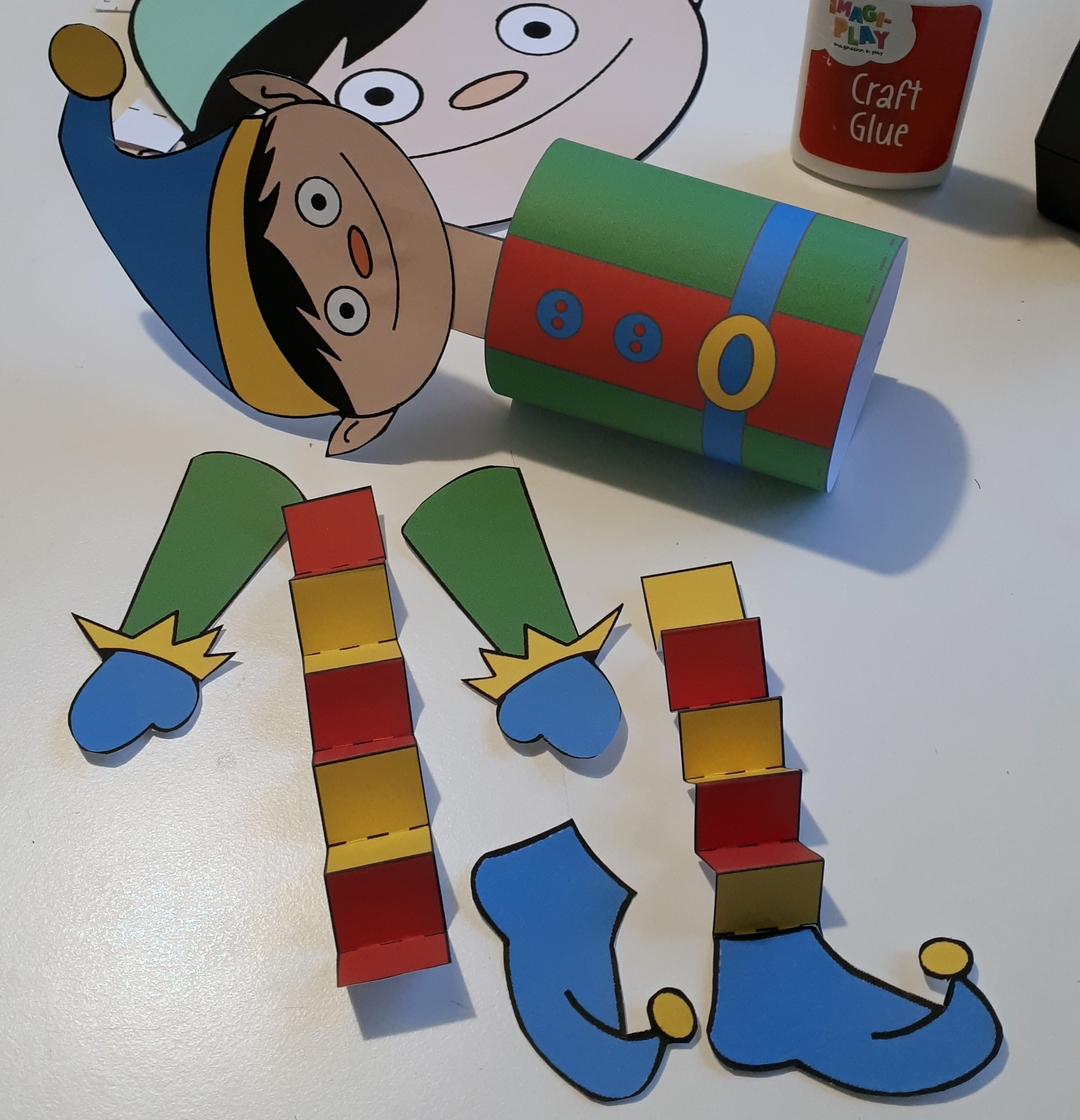 Festive Paper Craft – Bus and Bird Arts